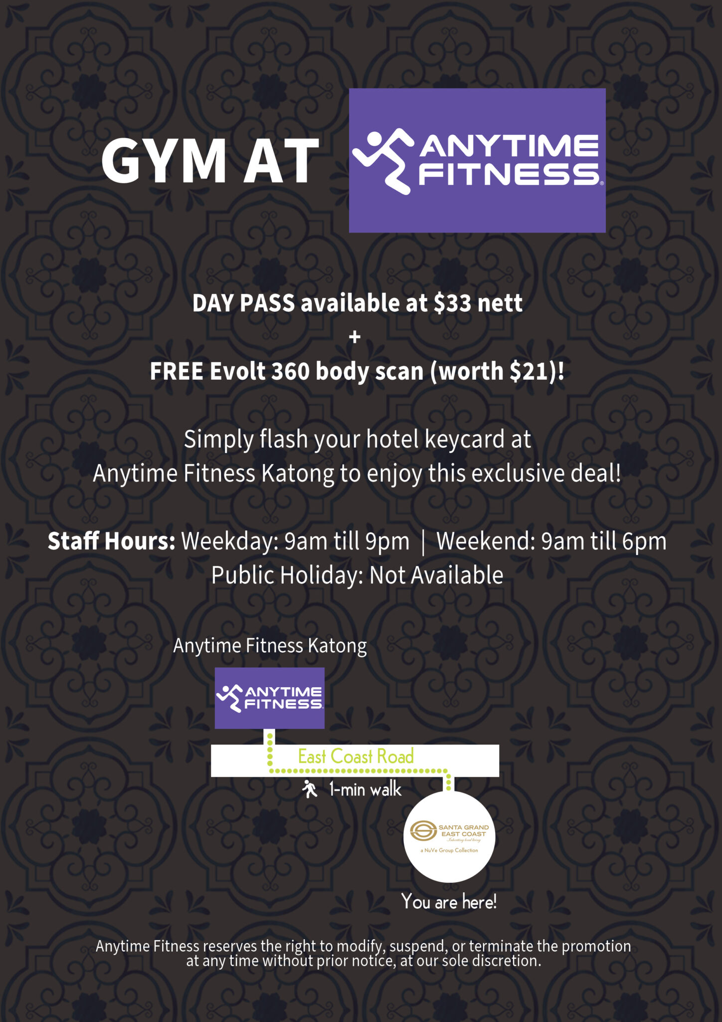 Gym @ Anytime Fitness - Santa Grand Hotel, a NuVe Group Collection